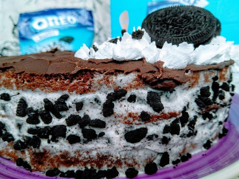 Tort Oreo - rețetă ușoară cu Oreo Crumbs - Dark Passion